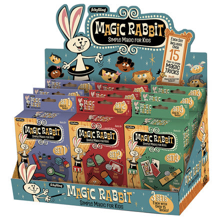 Schylling Magic Rabbit Magic trick Assorted – Two Kids and A Dog
