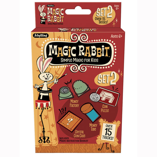 Schylling Magic Rabbit Magic trick Assorted – Two Kids and A Dog