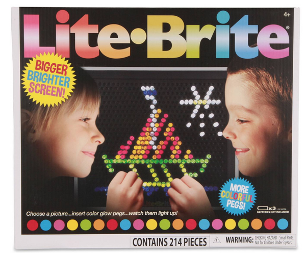 Lite Brite – Two Kids and A Dog